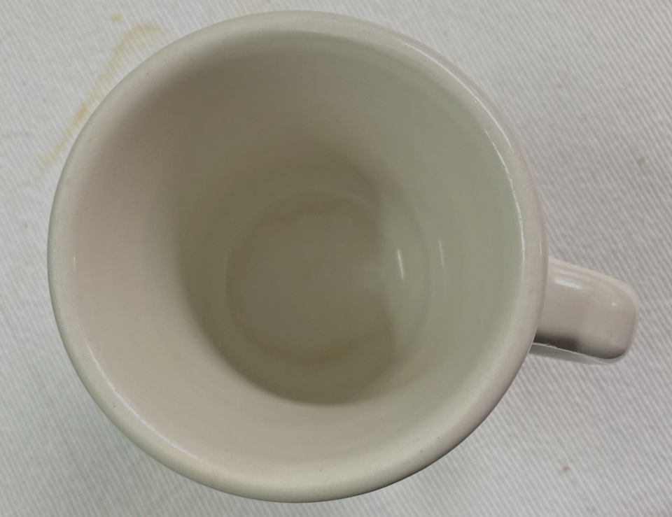 Victor Stamped Restaurant Ware Heavy Duty Diner Coffee Mug Tan Vintage ...