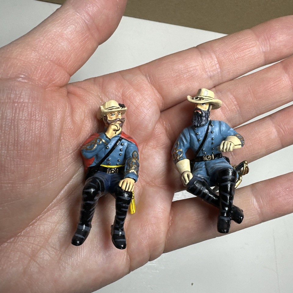 Frontline Figures ACP. 1 General Lee Jackson Stewart Longstreet Flags ...