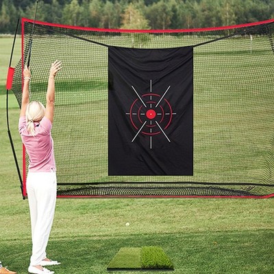 Hitting Net ,Golf Target Cloth, Replaces, Swing Black Portable for ...