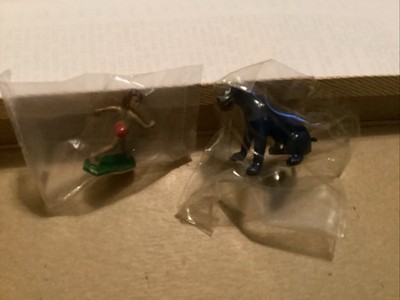 2 Vtg 60's Disneykin Marx Toys Jungle Book Bagheera Panther & Boy ...