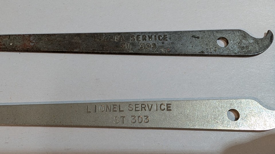 LIONEL POSTWAR SERVICE STATION TOOLS - 303 FOR E-UNITS (KS333)....TK | eBay