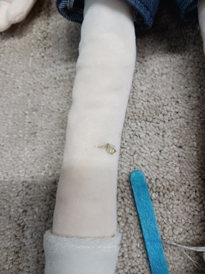 JEFFY PUPPET Pencil in Nose Plush 24" SML | eBay