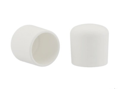 Rohrkappe Ø 22 - 23 mm weiß PVC witterungsbeständig Schutzkappe Rohr ...