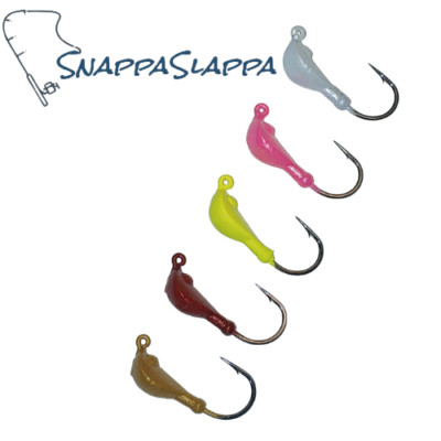 SnappaSlappa Jigs 2X BN MUSTAD HOOK Snapper Jigs 1/4-1/2oz 20PK | eBay