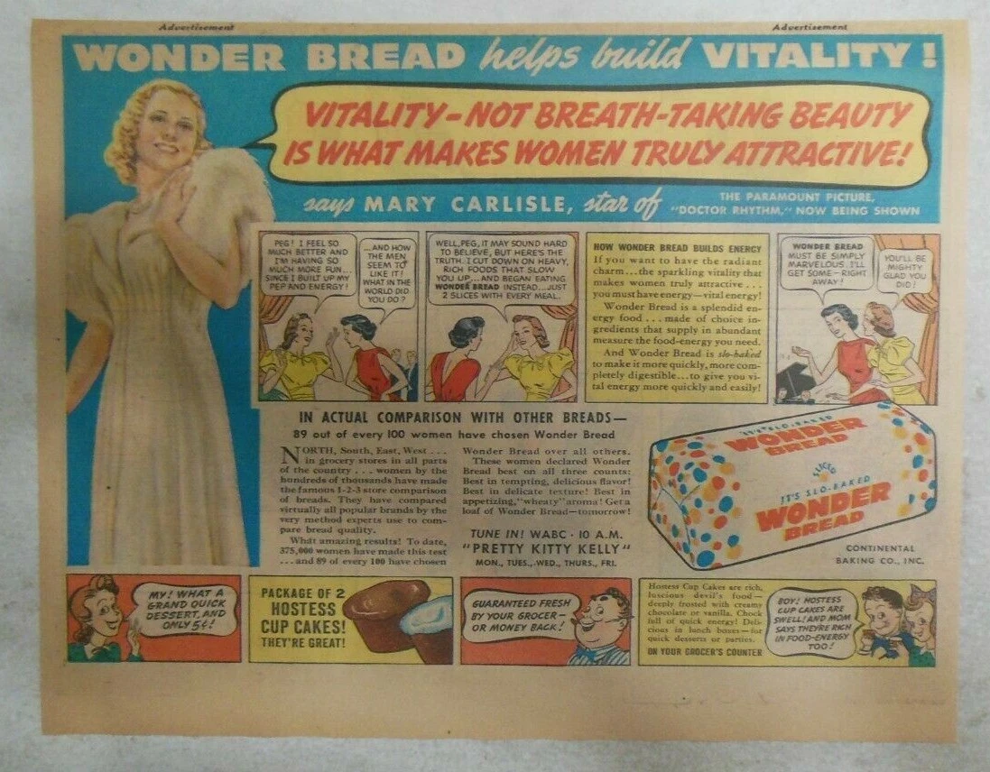 Wonder Bread Ads