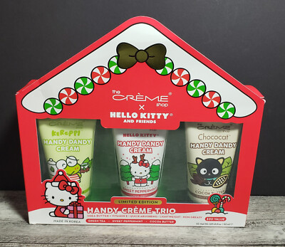 Crème Shop Hello Kitty & Friends Holiday Handy Dandy Creme 3 Set Lmtd ...