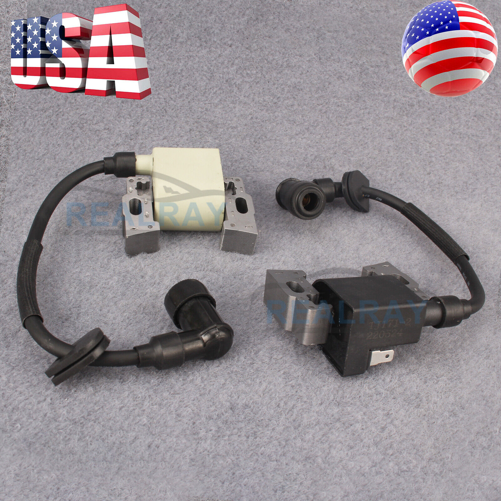 Left And Right Ignition Coil For Honda Gx610 18hp Gx620 20hp Gx670 24hp V