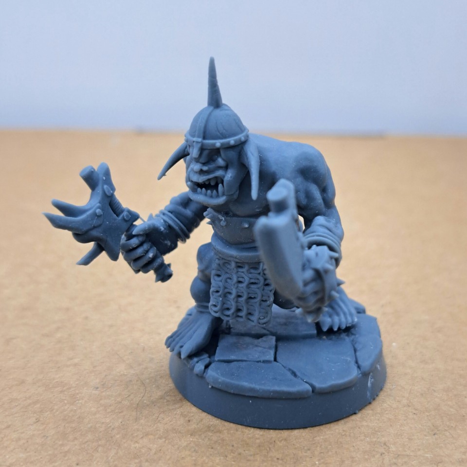 28mm orc miniature set of 11 for tabletop, DnD, Fantasy RPG, Wargaming ...
