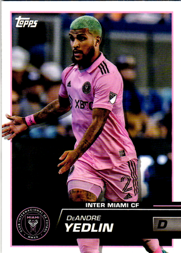 2023 Topps MLS DeAndre Yedlin Inter Miami CF #85 | eBay