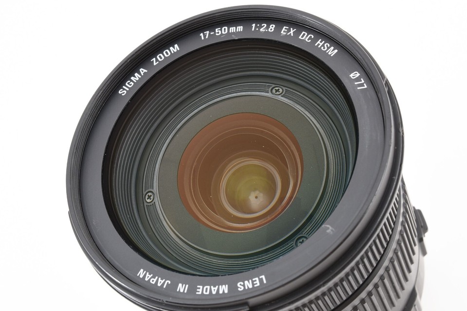 Sigma EX DC 17-50mm F/2.8 HSM Lens w/Case For Pentax MIJ Tested Exce ...