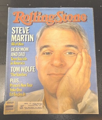 Rolling Stone Magazine No. 434 November 8, 1984 Steve Martin WITH LABEL ...