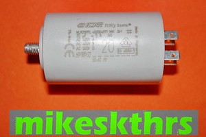 20uF MLR-SS Anlaufkondensator Motorkondensator 20uF 20µF 450V ICAR ...