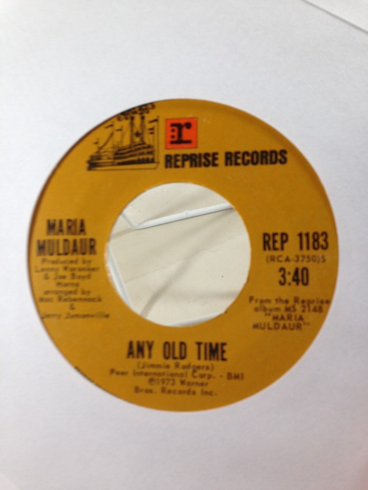 45 RPM Maria Muldaur – Midnight at the Oasis 061 | eBay