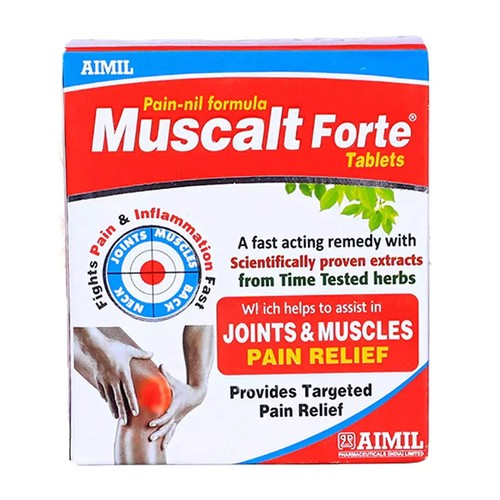 Aimil Muscalt Forte 30 Tablets | Muscle Pain & Weakness | FREE SHIPPING ...