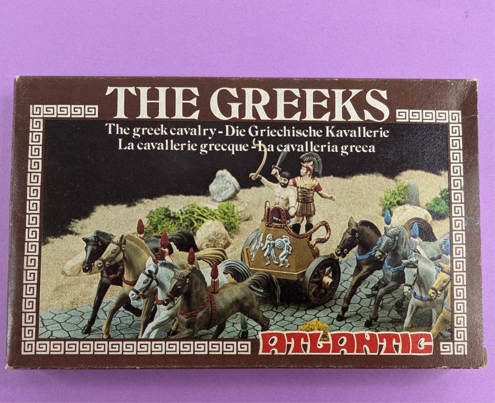 Atlantic The Greeks Greek Cavalry 1806 1:72 Scale Italy Vintage Figure ...