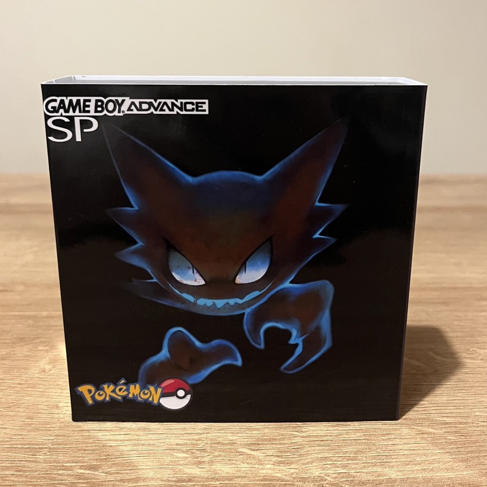 Game Boy Advance SP Console Purple Hunter V5 IPS Screen Custom Gift Box ...