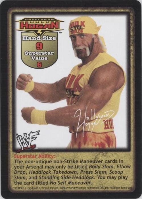 2002 WWE Raw Deal Trading Card Game - Expansion 6: Summerslam Promo ...