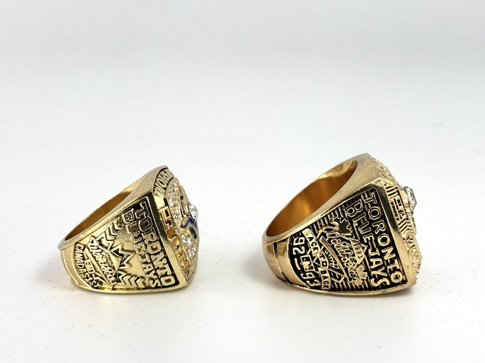 Toronto Blue Jays World Series Championship Ring Set -1992 1993 - Derek ...