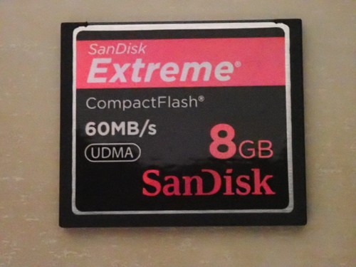 SANDISK EXTREME 8GB used COMPACT FLASH CARD 60MB/S - UK SELLER | eBay UK