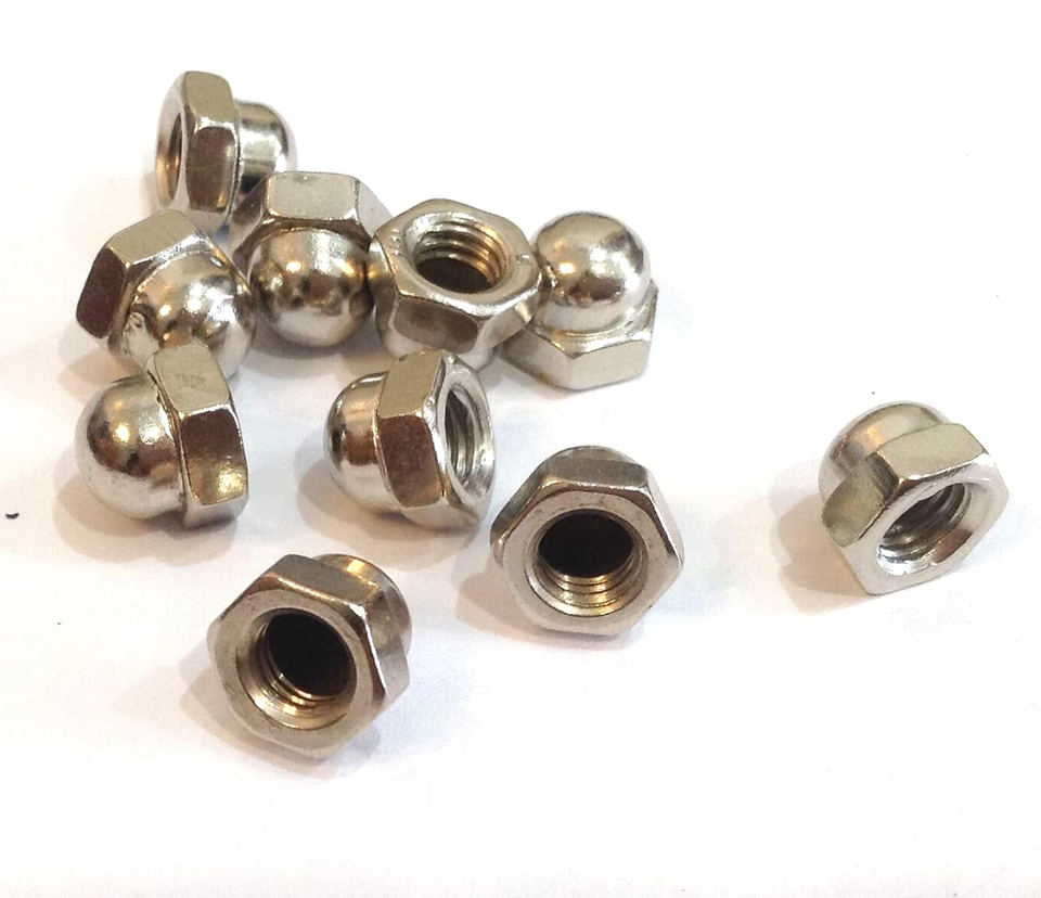 10X Steel Nuts Screws Caps Connector Adapter for Bike Bicycle Bracket ...