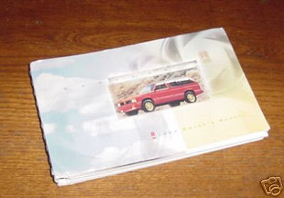1993 Olds Bravada Manual Owners Guide 93 | eBay