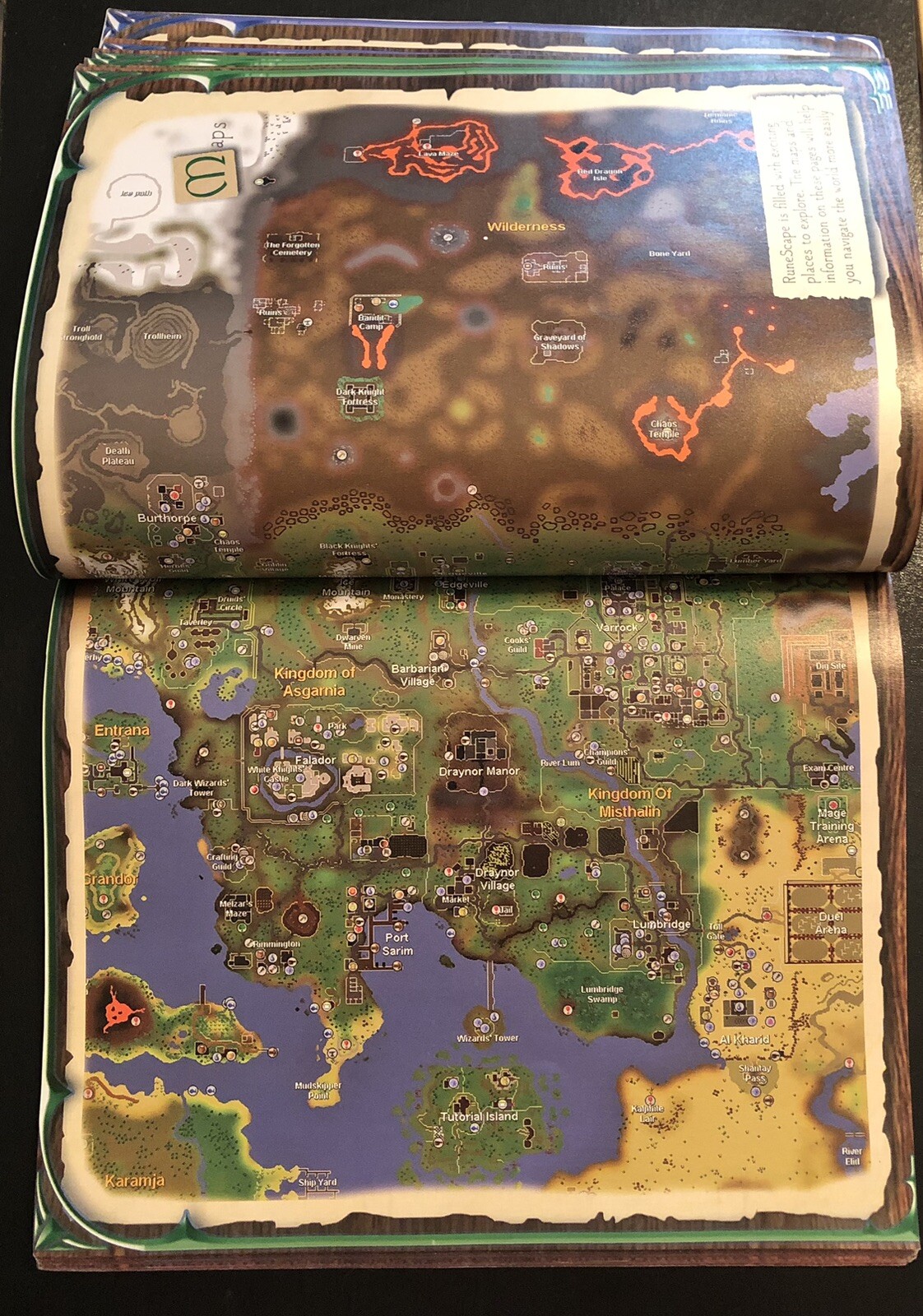 Runescape The Official Handbook Does NOT Include Poster Inside ...