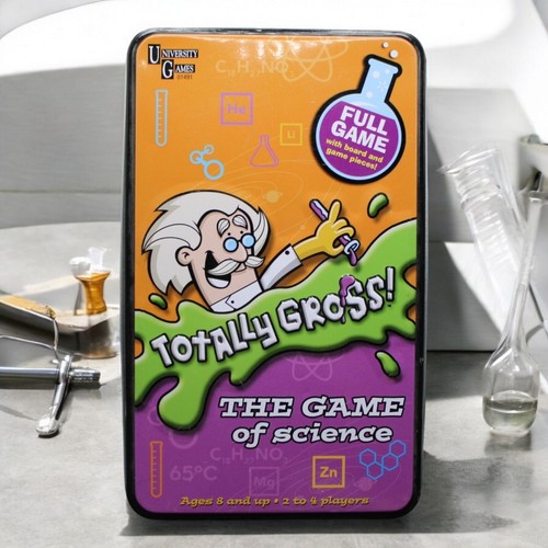Totally Gross! The Game of Science TRAVEL Edition COMPLETE Board Game ...