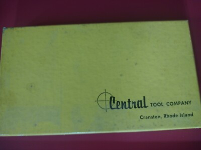 Vintage Central Tool Co. Micrometer #32RL with box | eBay