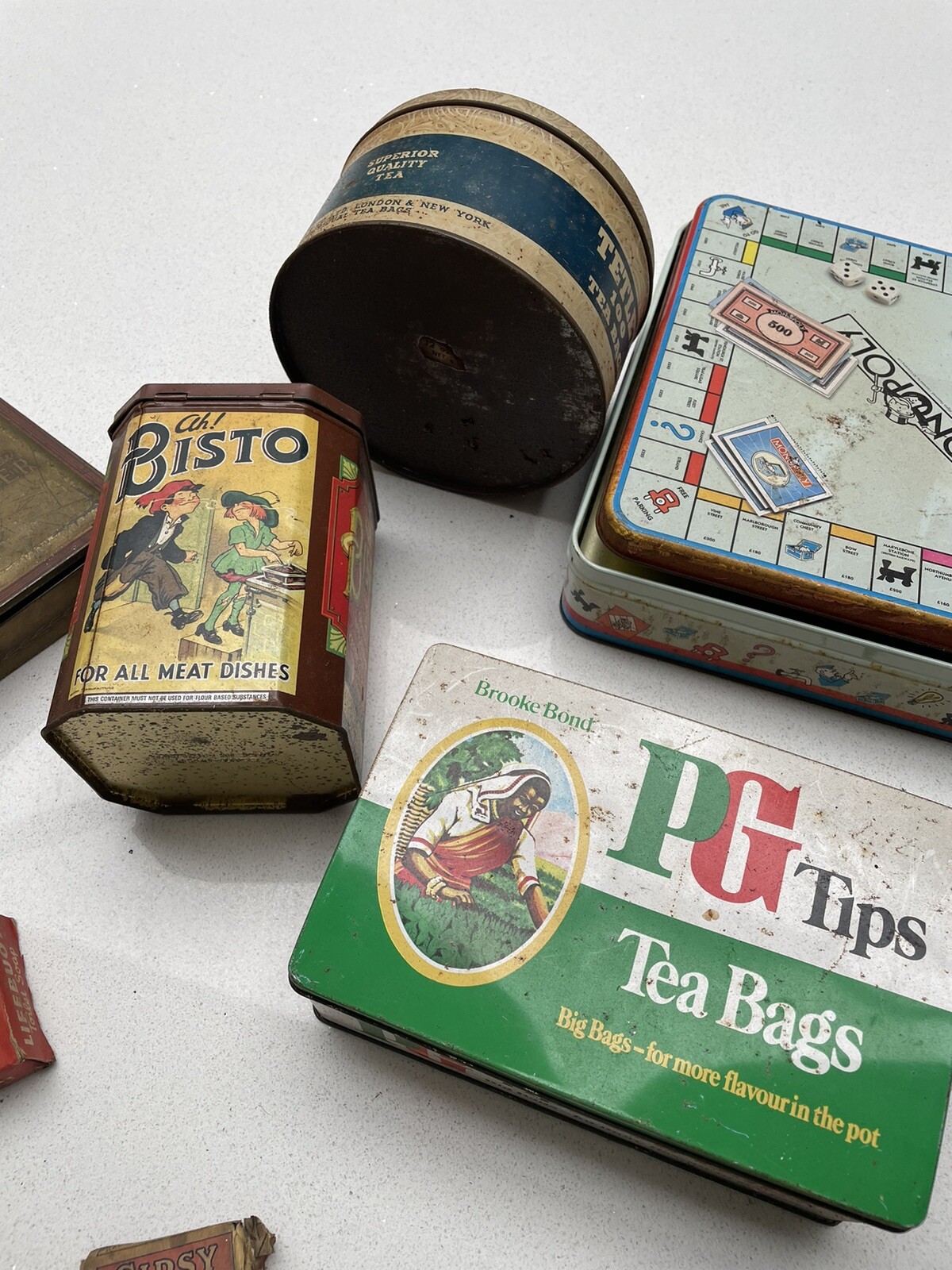 VINTAGE TINS inc. OXO Cube tin, bisto, Cadburys | eBay UK
