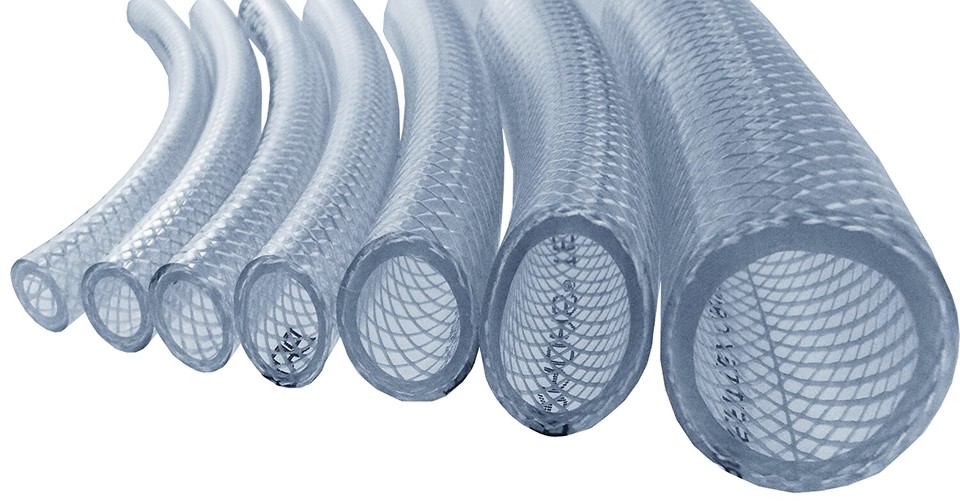 Herco Reinforced Food-Grade Braided PVC Hose - Flexible - Lightweight ...