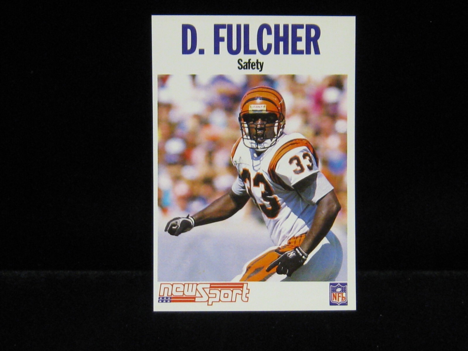 1992 Dave Fulcher Cincinnati Bengals NewSport NFL From France in French ...