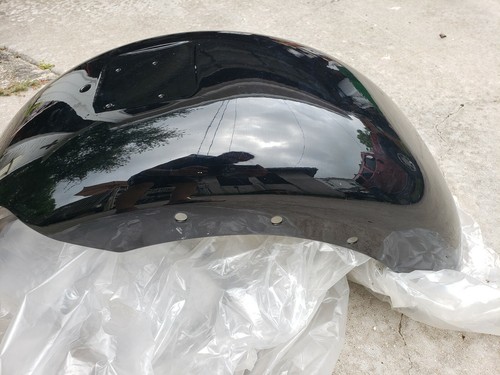 FOR HARLEY CHOPPERS RIGID 11" WIDE REAR FENDER USE 240 250 TIRE powder ...