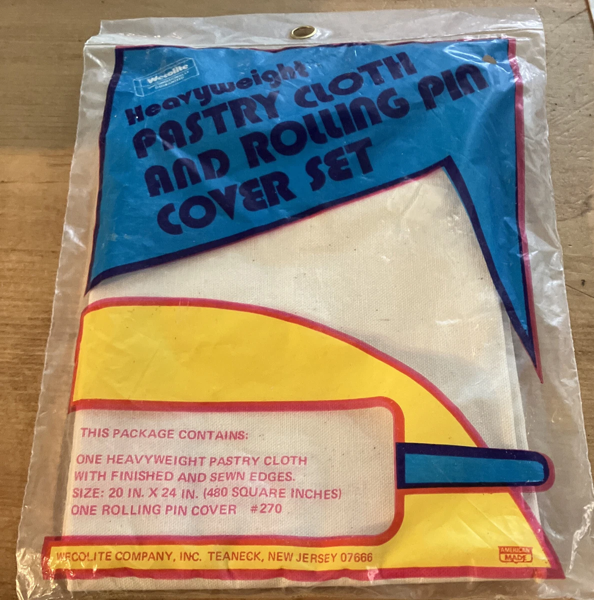 Pastry Cloth And Rolling Pin Cover