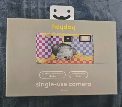 New Single Disposable One Time Use Camera - heyday Checkerboard BRAND ...
