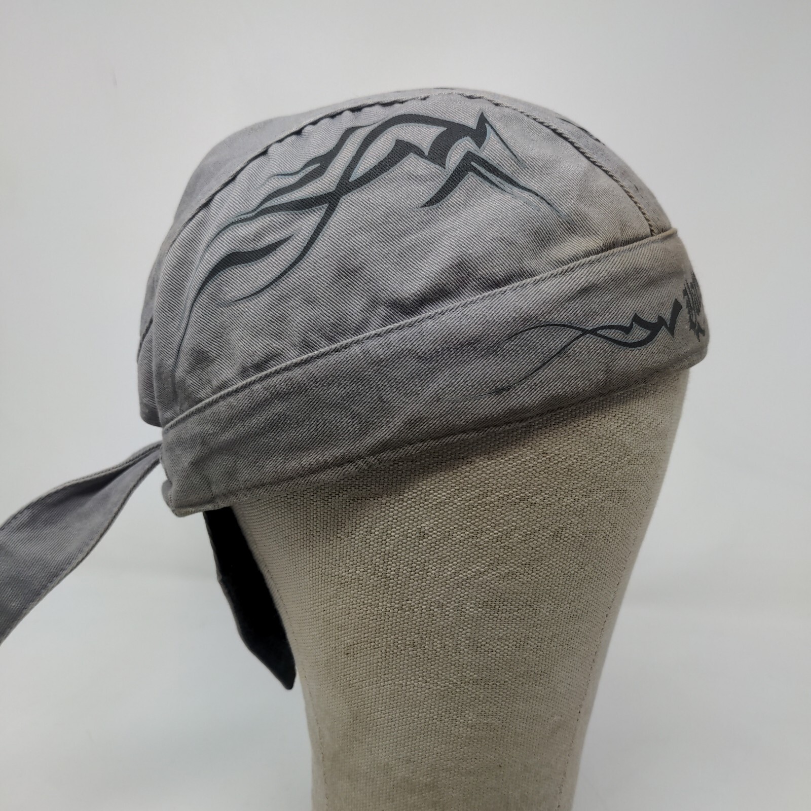 Harley Davidson Men's Skull Gap Do Rag Gray Cotton Bl… - Gem
