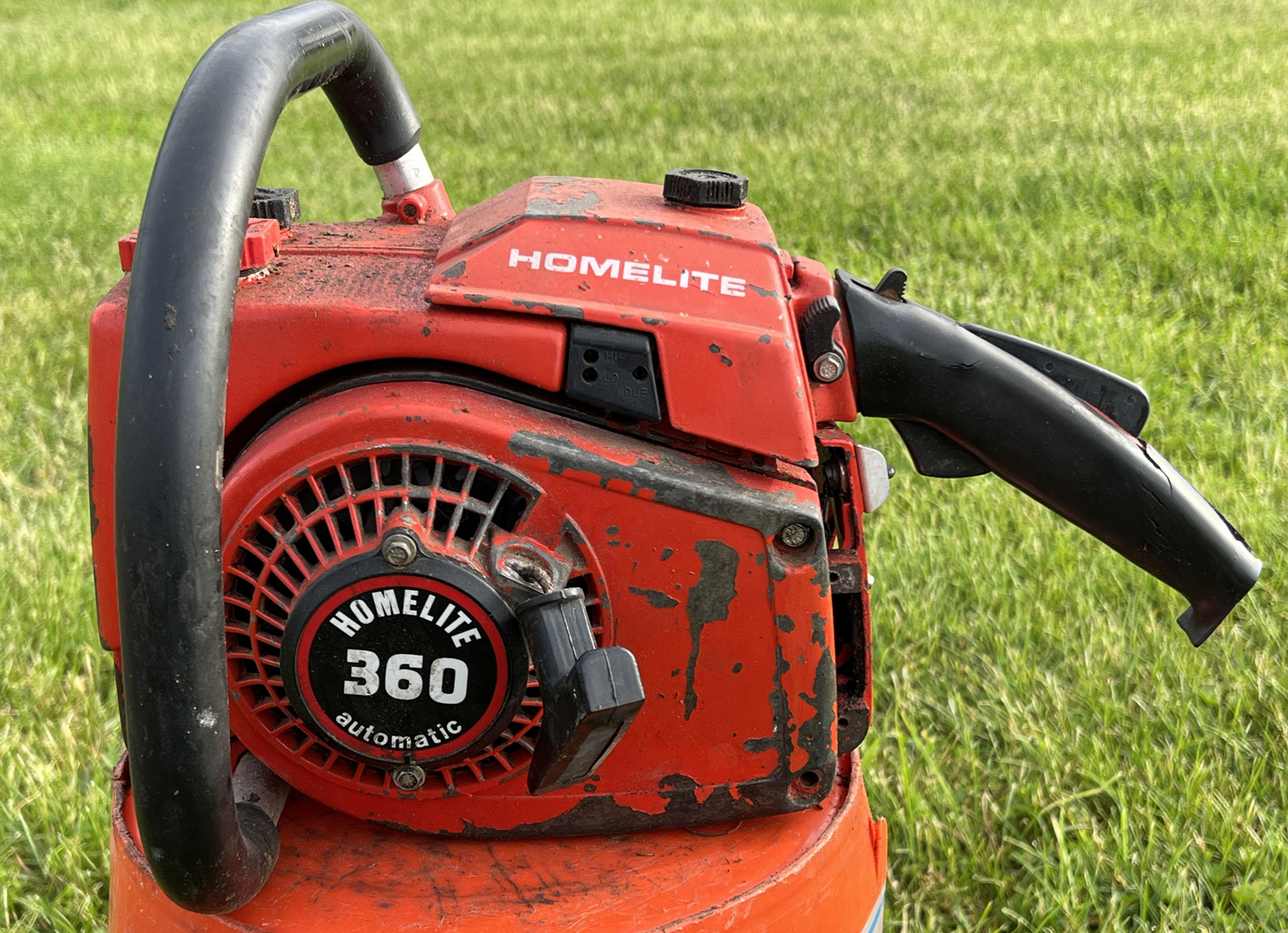 Homelite 360 Automatic Chainsaw - Powerhead / 105014 - Parts or Repair ...