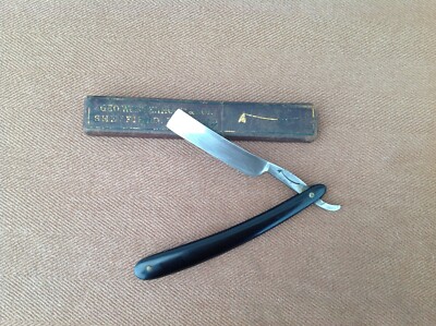 George Wostenholm & Son "Original & True Pipe" Straight Razor in Box | eBay