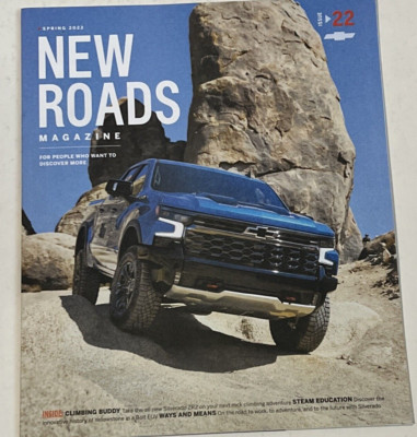 New Roads Chevrolet Magazine Issue 22 Spring 2022 Climbing Buddy | eBay