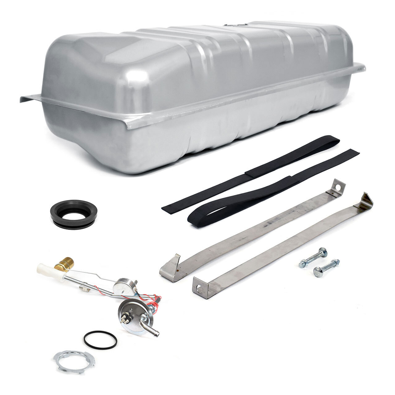 66-68 Ford Galaxie Fuel Tank KIT w/ 3/8" Sending Unit+Sensor & Mounting ...