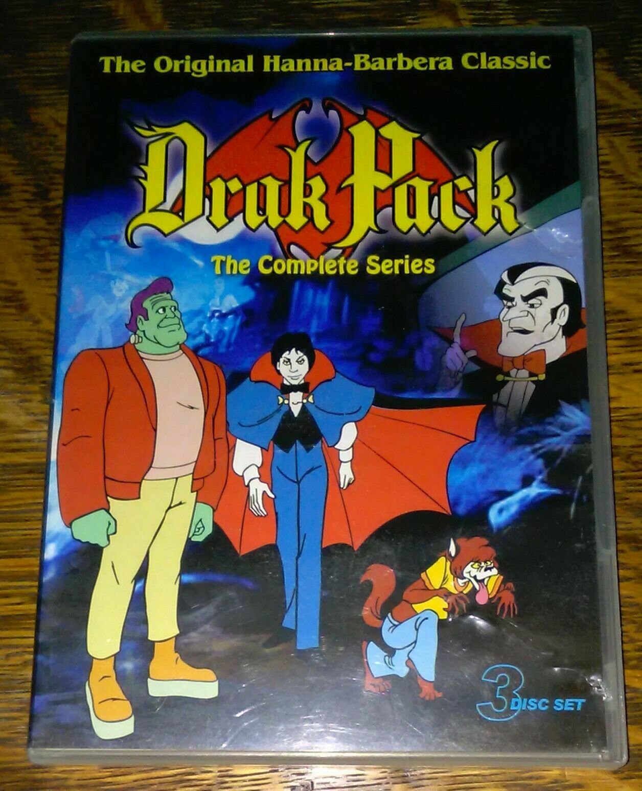 Drak Pack: The Complete Series (DVD, 2011, 3-Disc Set) Hanna Barbera ...