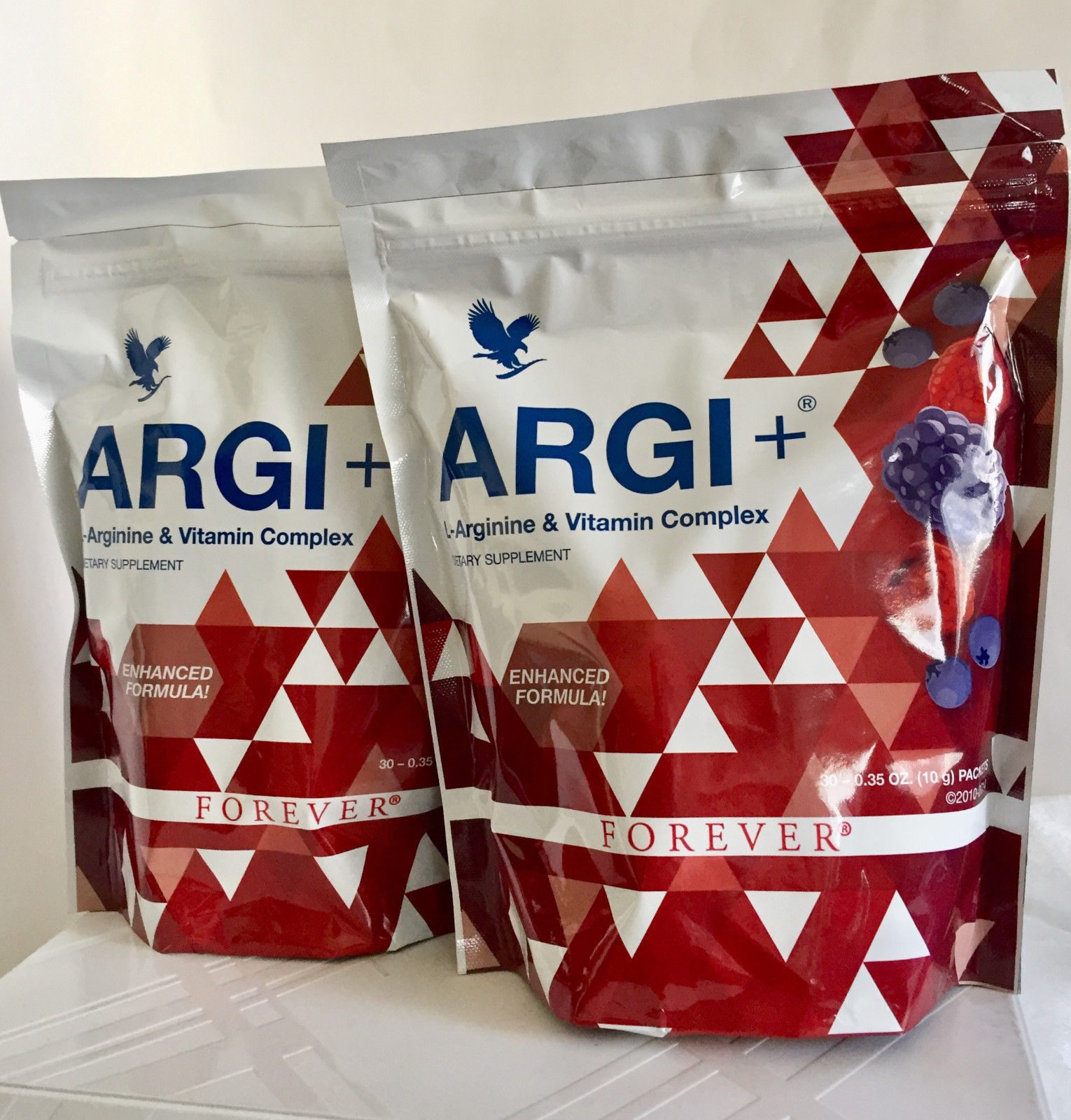 LOT of 2 Forever Living ARGI+ with L-Arginine & Vitamins complex 10.6 ...
