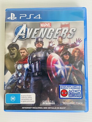 Marvel AVENGERS (PlayStation 4, PS4 Game) Square Enix Free Post ...