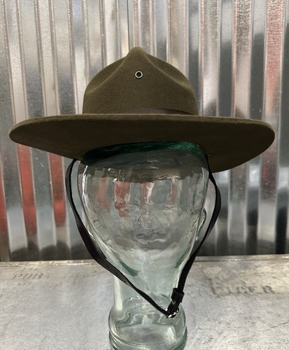 USMC Marine Corps DI Campaign Cover Drill Instructor Hat Size 6 1/8 | eBay