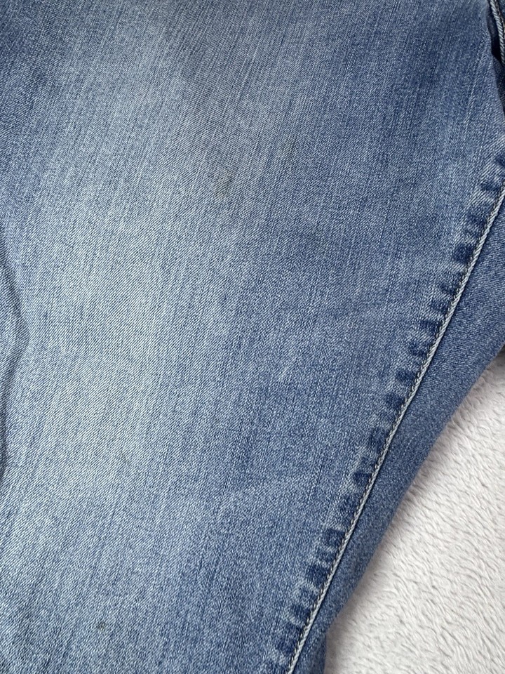 Bandolino Selene Capri Denim Jeans Women’s Missy Sz 16 Medium Wash Blue ...