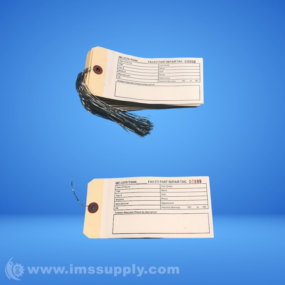 Pack of 50 Repair Tags FNIP | eBay UK