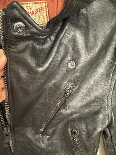 RARE VTG 50S GUIDE MASTER BY WOLF BOSTON STEERHIDE LEATHER ONE STAR ...