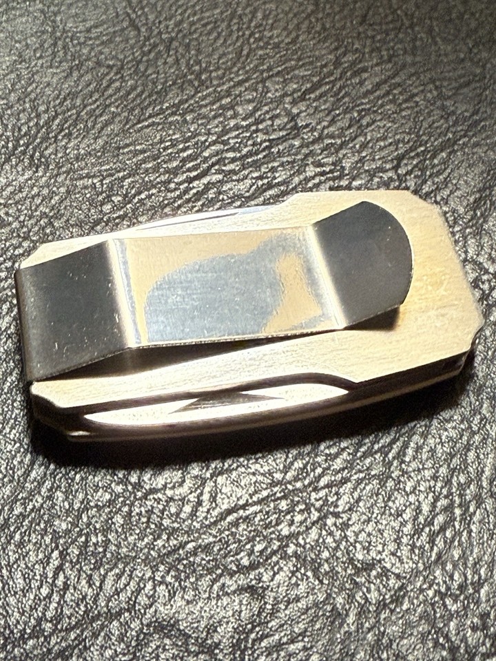 Freemason Money Clip/Pocket Knife Frost Cutlery Smooth Bone/Masonic ...