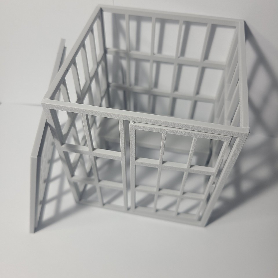 1:18 Scale Jail Cell With Bench Kit for 3.75 Figure Diorama Scene ...