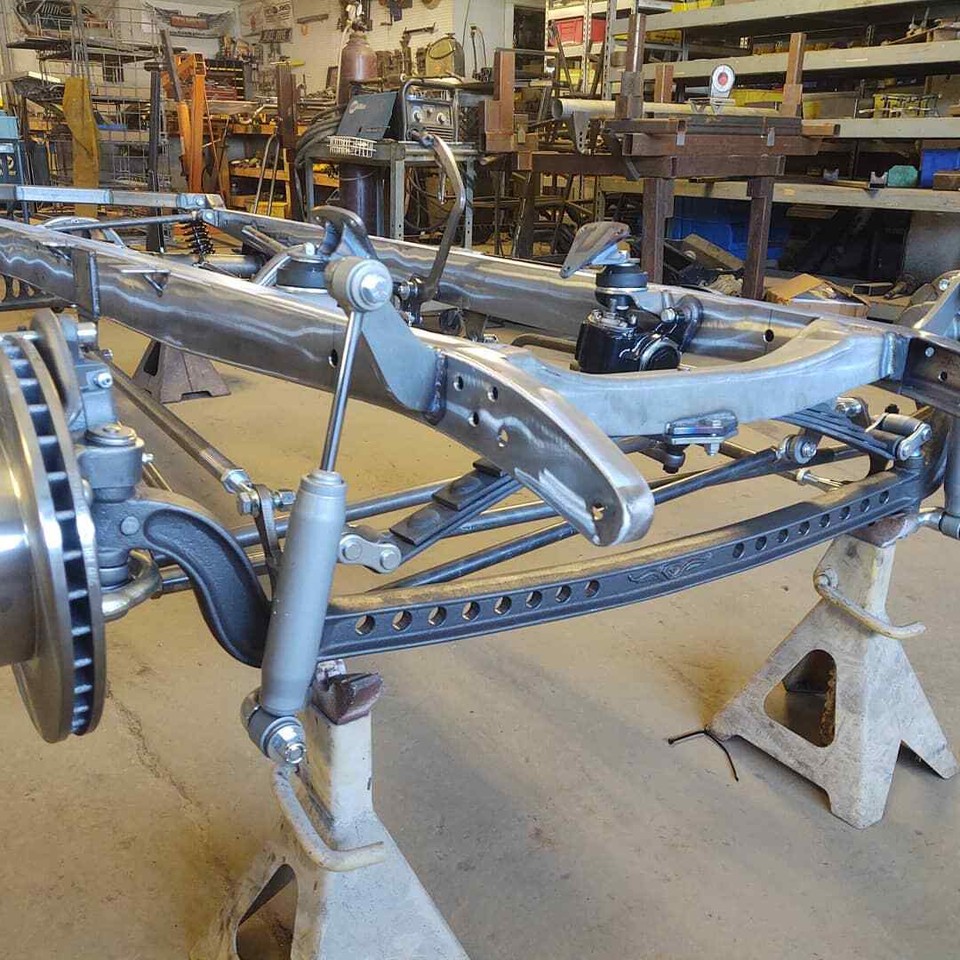 1928-1931 Ford Model A Complete Chassis Frame 1928-31 | MADE IN USA ...