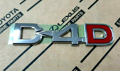 Genuine D4D Logo Emblem Badge For Toyota Hilux Vigo SR5 Fortuner | eBay